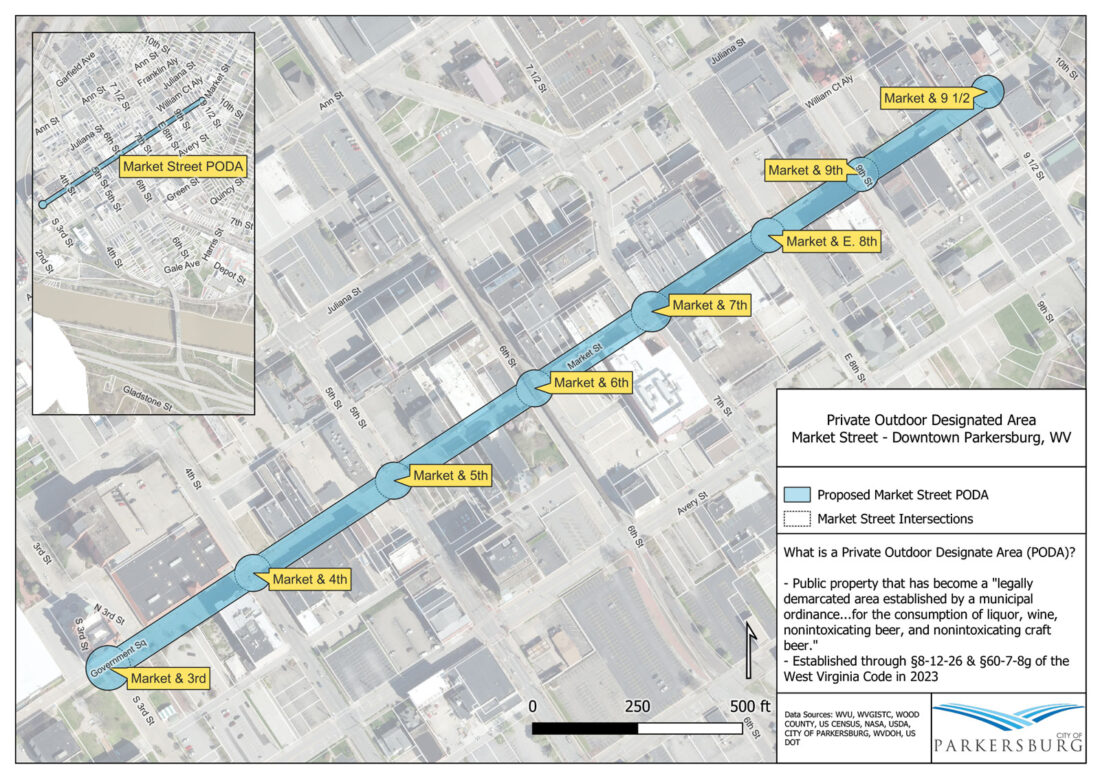 Parkersburg to consider designated zone for alcohol sales, consumption ...